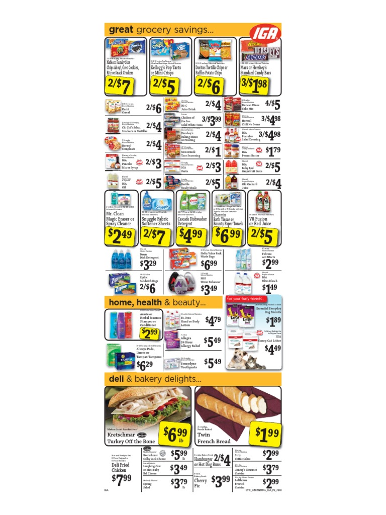 0118 Savemore PG2 | PDF | Potato Chip | Bakery