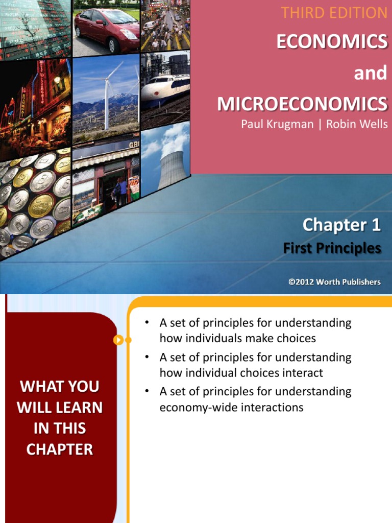 KWe3 Micro Student Ch01 | PDF | Incentive | Economics