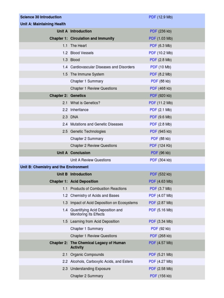 Science 30 Textbook | PDF | Genetics | Electromagnetic Radiation