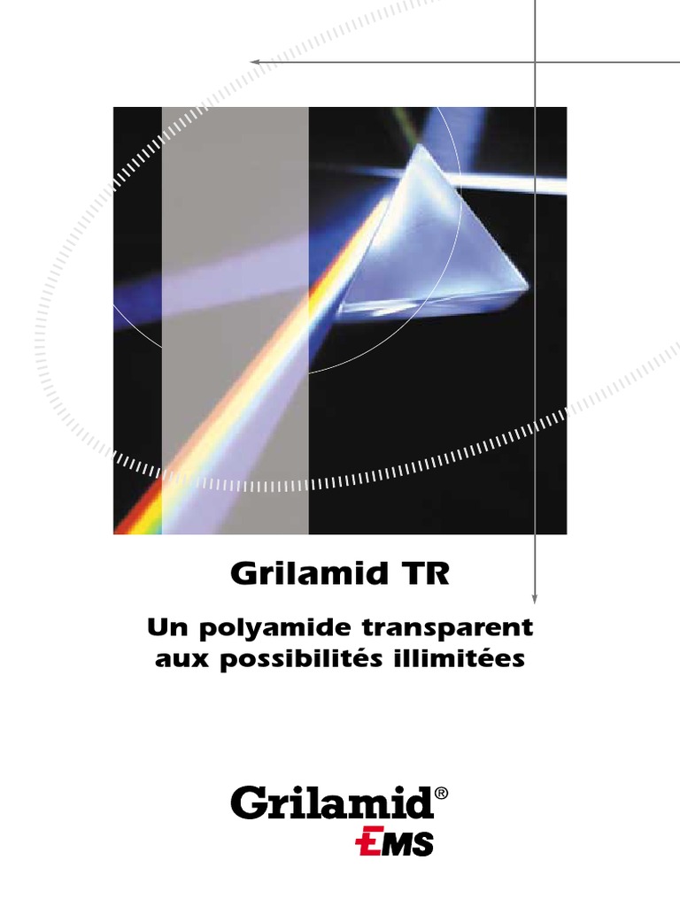 Grilamid TR : Polyamide Transparent Innovant | PDF | Plastique | Soudage