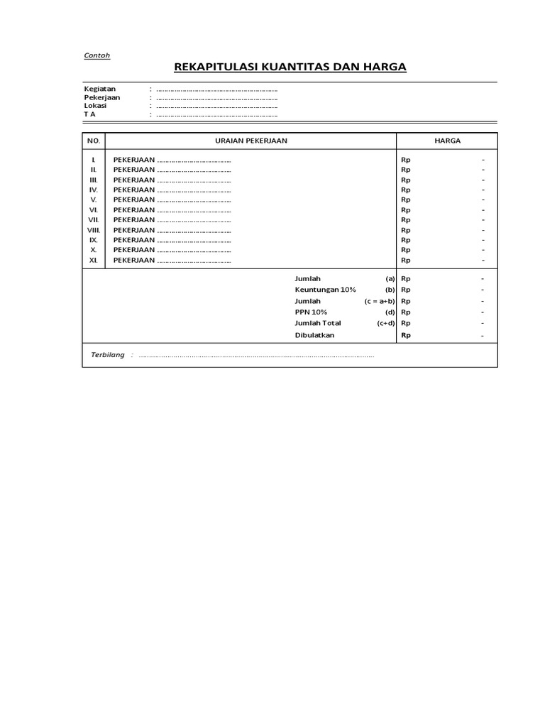 Analisa Harga Satuan (Ahs) | PDF
