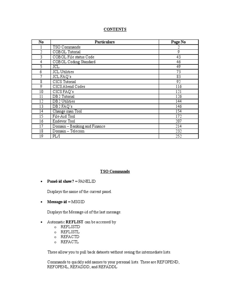Mainframes Refresher Part2 | PDF | Array Data Structure | Byte