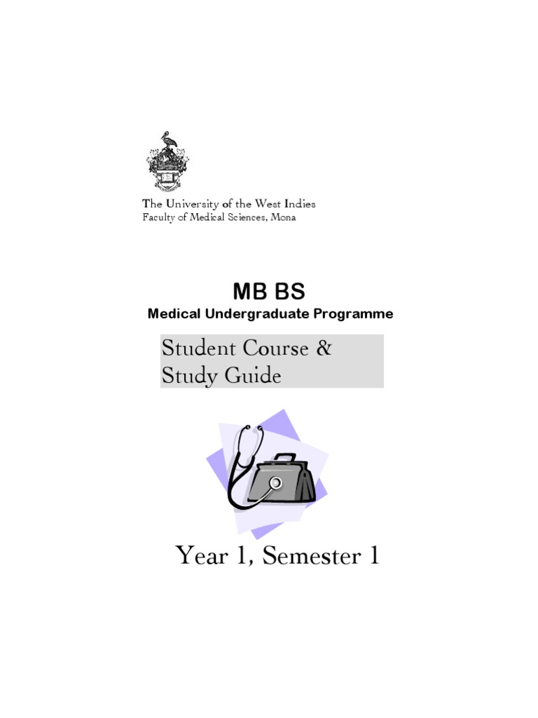 Year 1 Semester 1 Study Guide (Medical School) | Download Free PDF ...