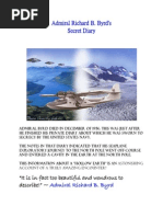 Admiral Richard E Byrd Diary | PDF | Compass | Gyroscope