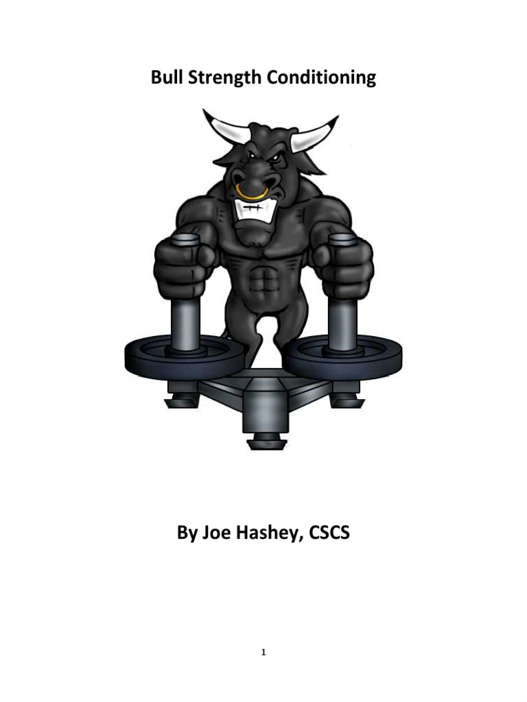 Bull Strength Conditioning UPDATED2 PDF | Strength Training | Physical ...