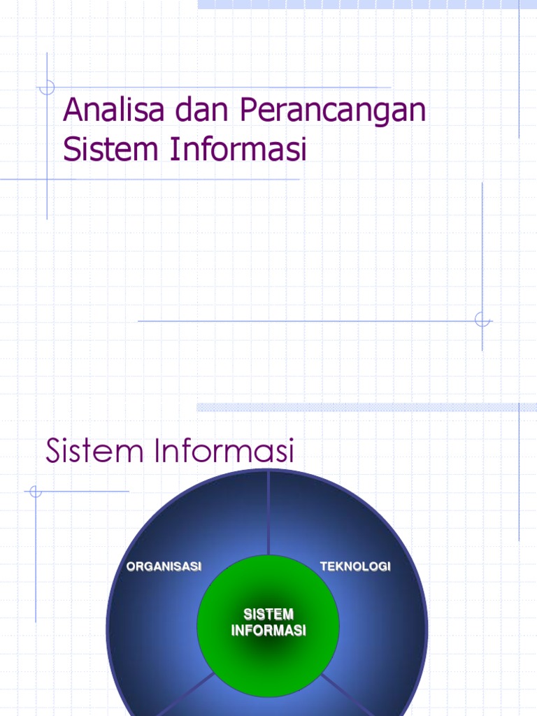 Analisa Dan Perancangan Sistem Informasi - 1 | PDF | System ...