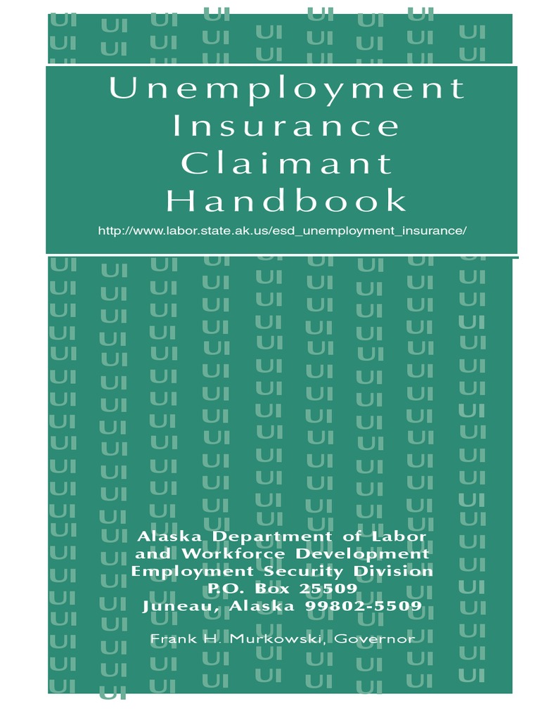Unemployment Insurance Claimant Handbook: UI UI Ui Ui UI Ui Ui | PDF ...