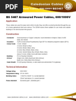 Bs 7671 Table 4A | PDF | Cable | Thermal Insulation