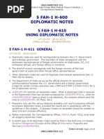 Diplomatic Letter Sample | Diplomatic Mission | Foreign Relations