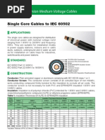 Protolon Medium Voltage Cable Specs | PDF | Optical Fiber | Building ...