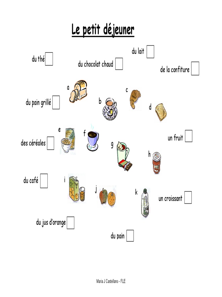 1-Le Pétit Déjeuner | PDF