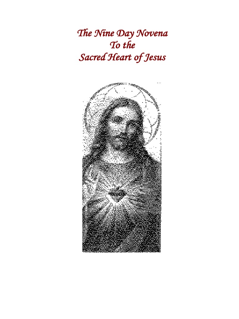 Nine Day Novena to the Sacred Heart | PDF | Grace In Christianity | God ...