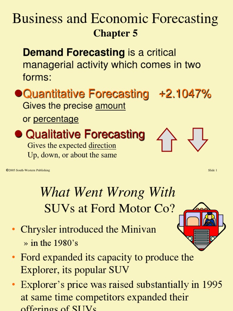 Business and Economic Forecasting | PDF | Forecasting | Linear Regression