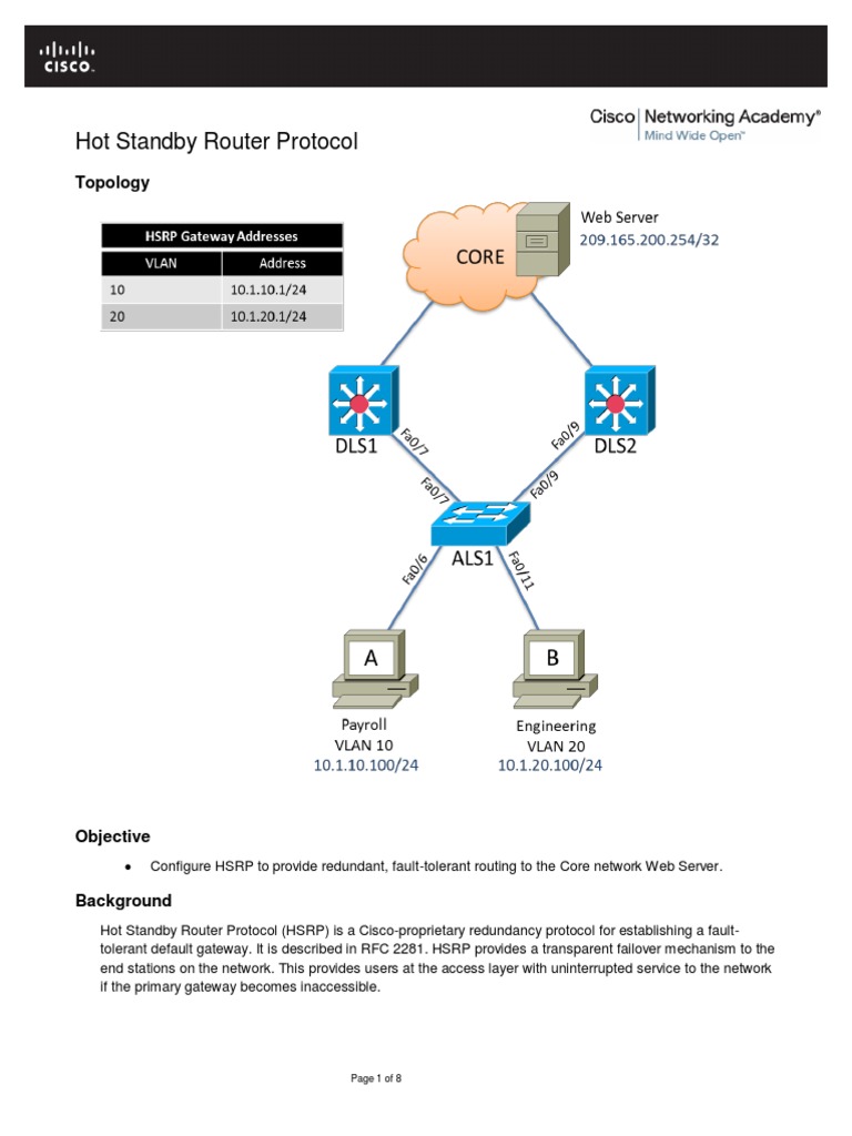 HSRP Bridge Mode | PDF | Network Switch | Router (Computing)