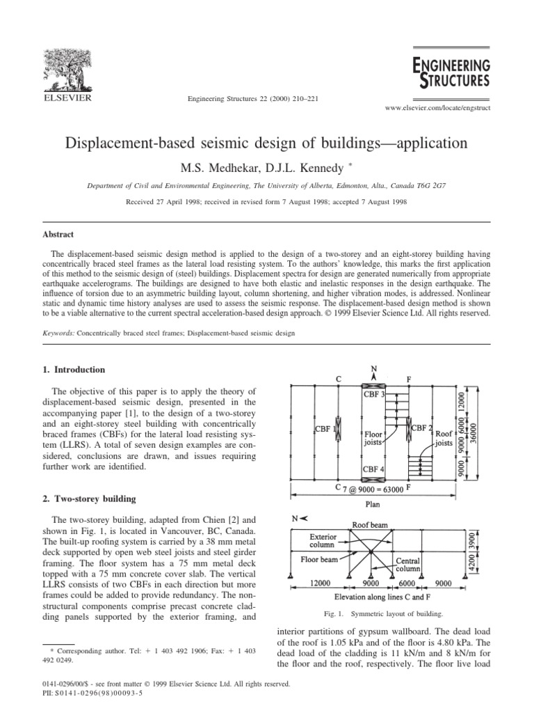 Medhekar & Kennedy - Displacement-Based Seismic Design of Buildings ...