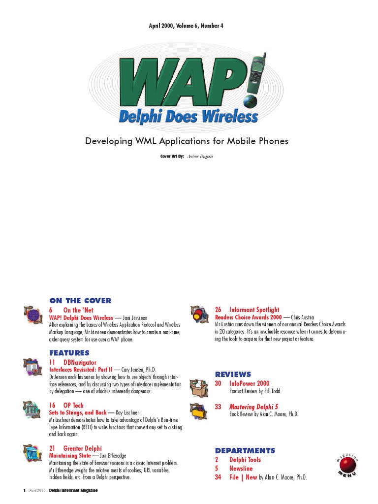 Delphi Informant Magazine Vol 6 No 4 Pdf Component Object Model Html 