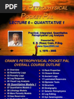 Basic Log Interpretation Chart PDF | PDF | Porosity | Sedimentology