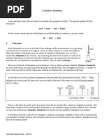 Titration Problem Set PDF | PDF | Acid | Titration