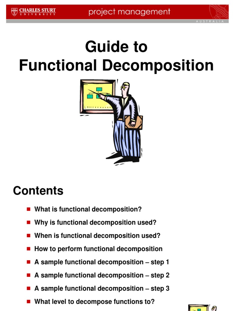 Functional Decomposition | PDF | Business Analysis | Decomposition