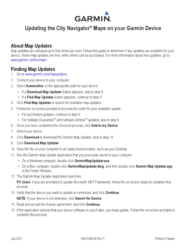 Updating Maps | PDF | Secure Digital | Command Line Interface