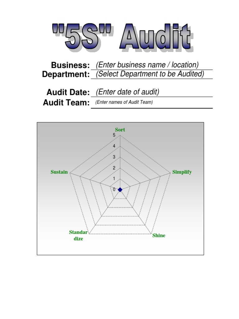 5S Audit | PDF | Audit | Business