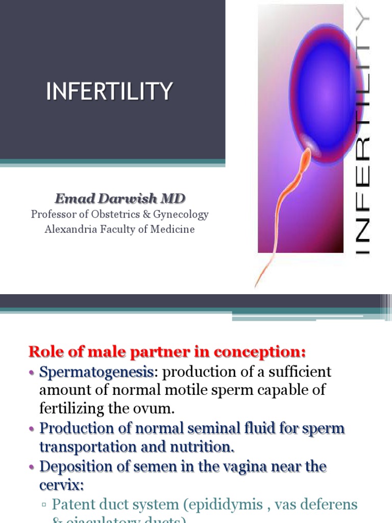 Infertility Lecture Final | PDF | Menstrual Cycle | Infertility