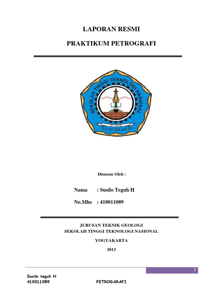 Laporan Resmi Petrografi Pakwo | PDF