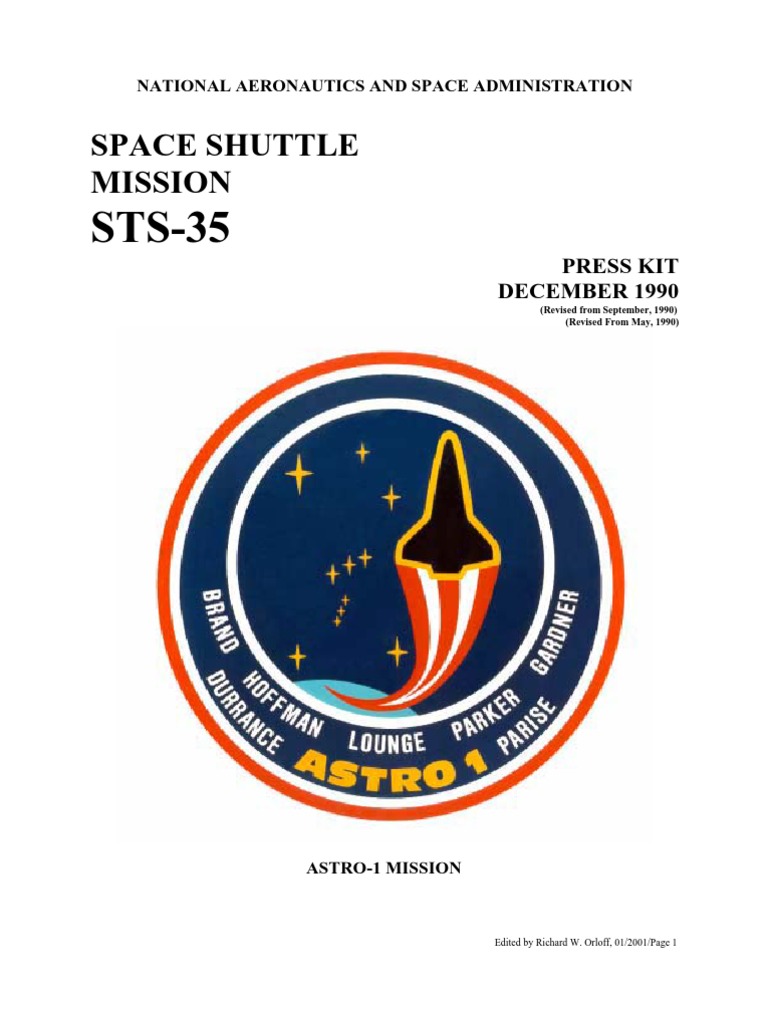 NASA Space Shuttle STS-35 Press Kit | PDF