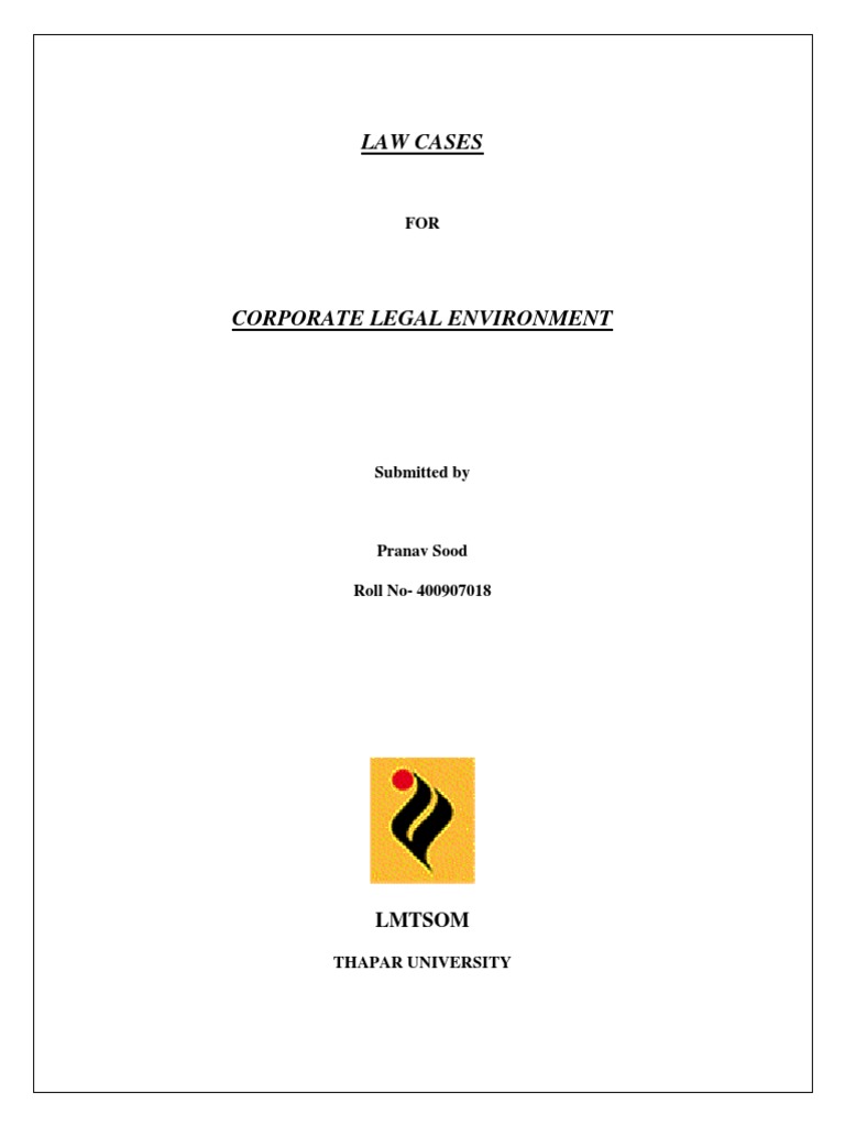Law Cases Pdf Partnership Property