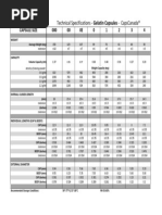 ACG Standrad Dimension of Capsules | PDF | Engineering Tolerance ...