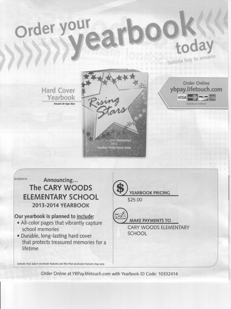 Yearbook Order | PDF