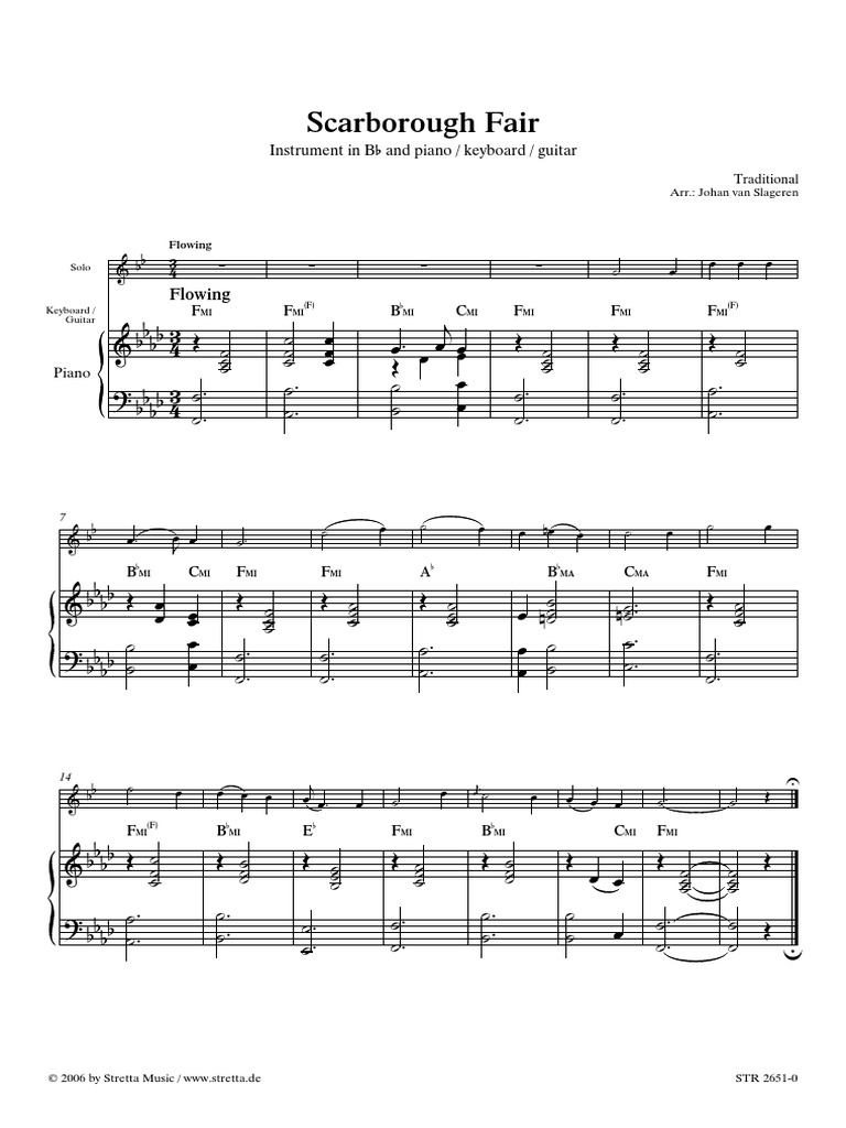 Scarborough Fair | PDF | Art