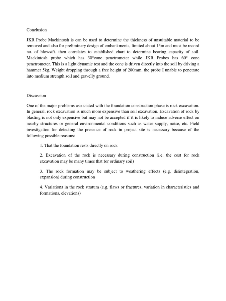 Conclusion & Discussion Probe Mackintosh | PDF | Science & Mathematics