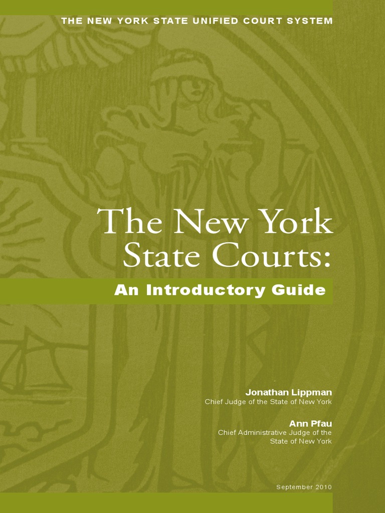 NYCourts-IntroGuide | New York Supreme Court | County Court
