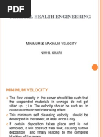 Self-Cleansing Velocity in Sewers | PDF