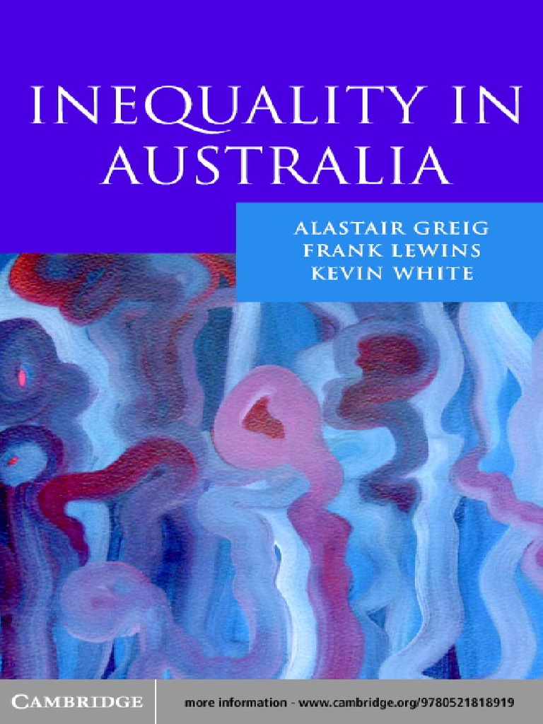 Inequality in Australia | PDF | Equal Opportunity | Social Inequality