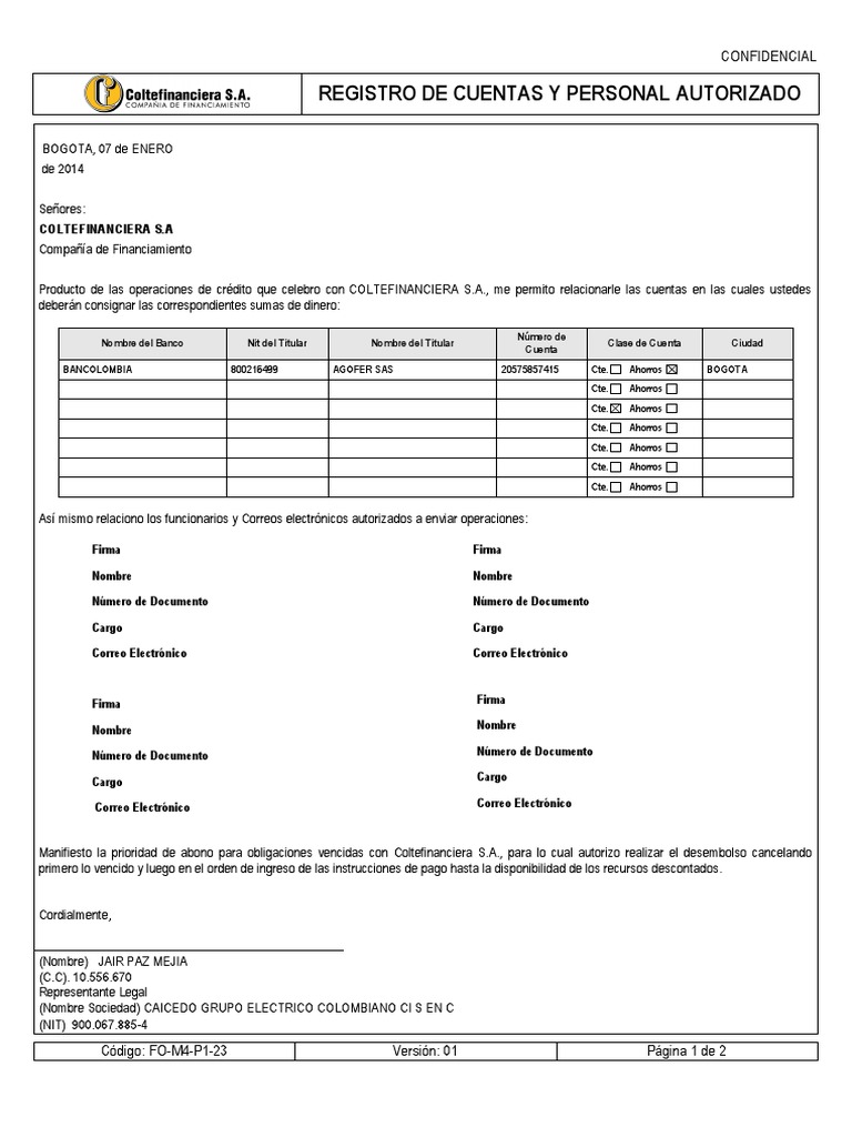 AGOFER | PDF | Negocios | Derecho