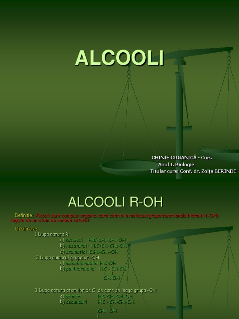 Alcooli | PDF