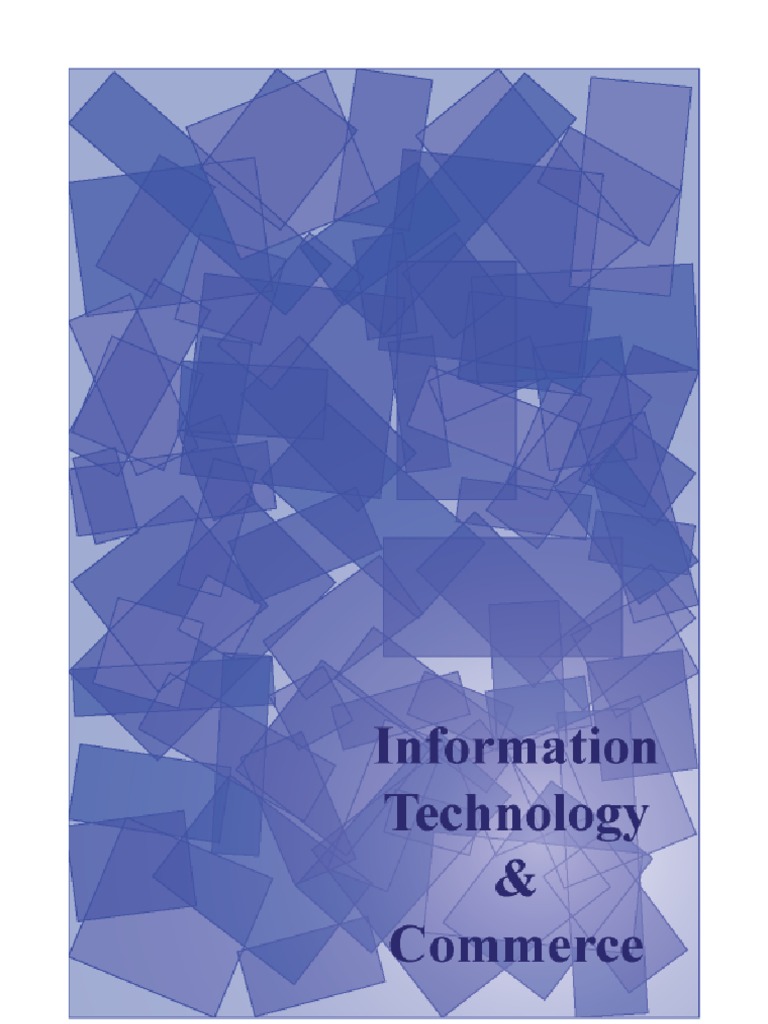 Information Technology and Commerce | PDF | Electronic Data Interchange ...