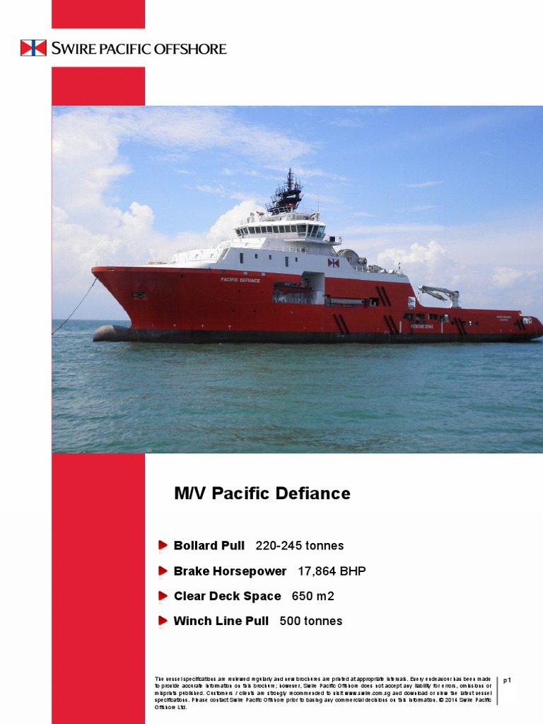 MV Pacific D - Class | PDF | Horsepower | Ships