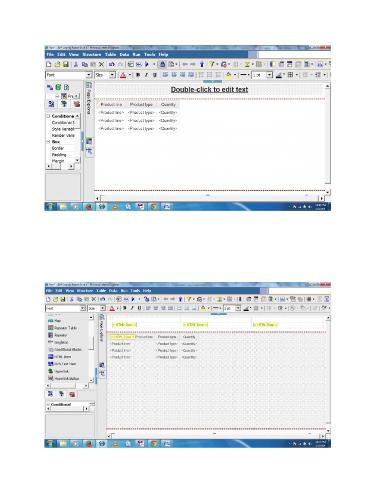Hide Column in Cognos | PDF