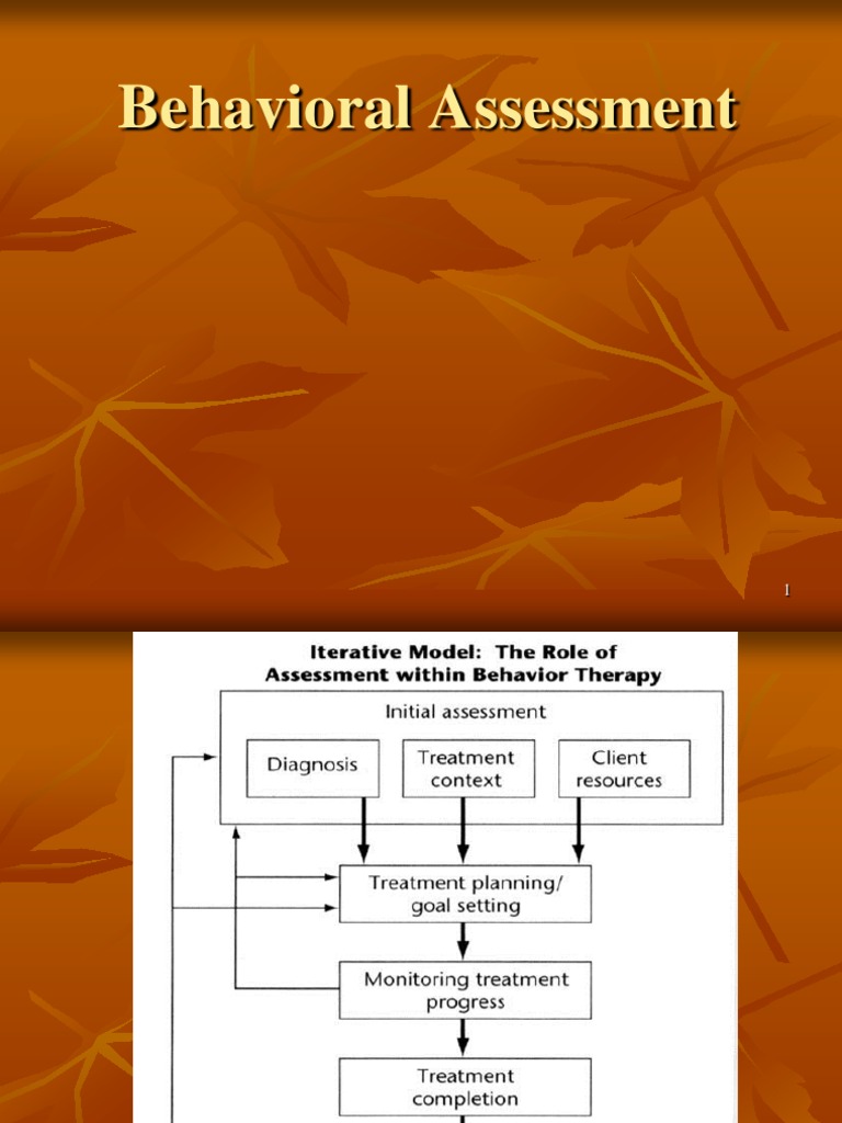 Lecture 7 Behavioral Assessment | PDF | Reinforcement | Attention