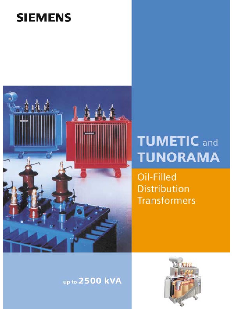 Siemens - Oil-Filled Distribution Transformers Tumetic and Tunorma ...