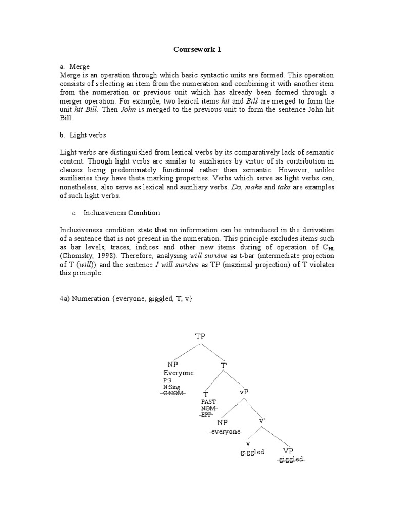 Minimalist Concepts and Trees | PDF | Lexical Semantics | Onomastics