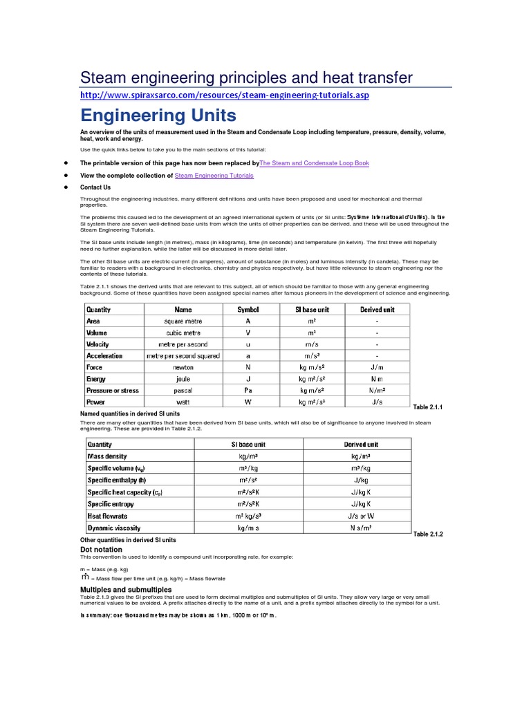 Steam Engineering Principles and Heat Transfer | PDF | Steam ...