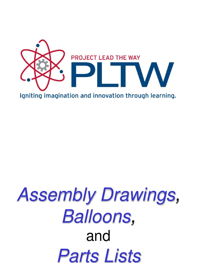 Assembly Drawings and Parts Lists Guide | PDF | Industries | Production ...