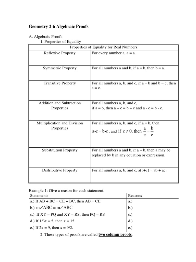 Geometry Proofs | PDF