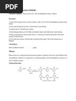 Preparation and Structure of Bakelite | PDF | Formaldehyde | Acid
