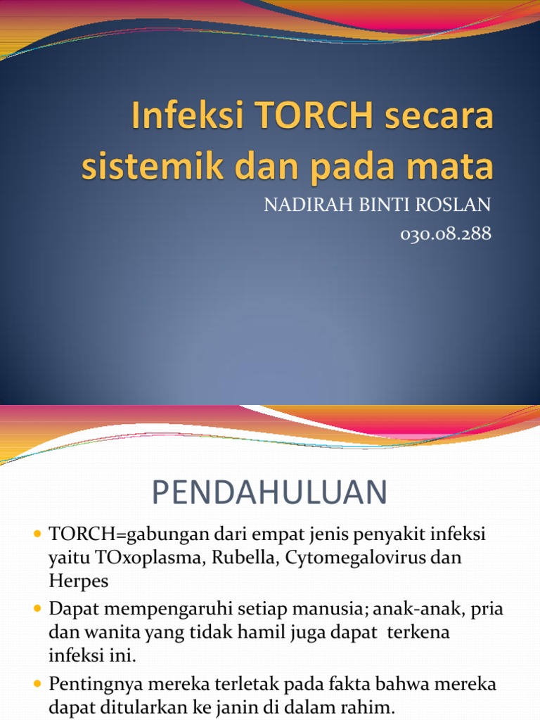 Infeksi TORCH Secara Sistemik Dan Pada Mata | PDF