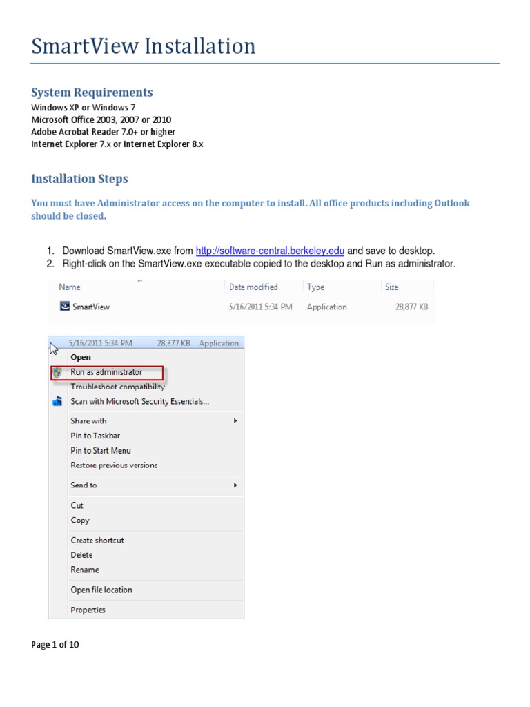 Smartview HYPERION MSFT Interface | PDF | Windows Registry | Microsoft Windows